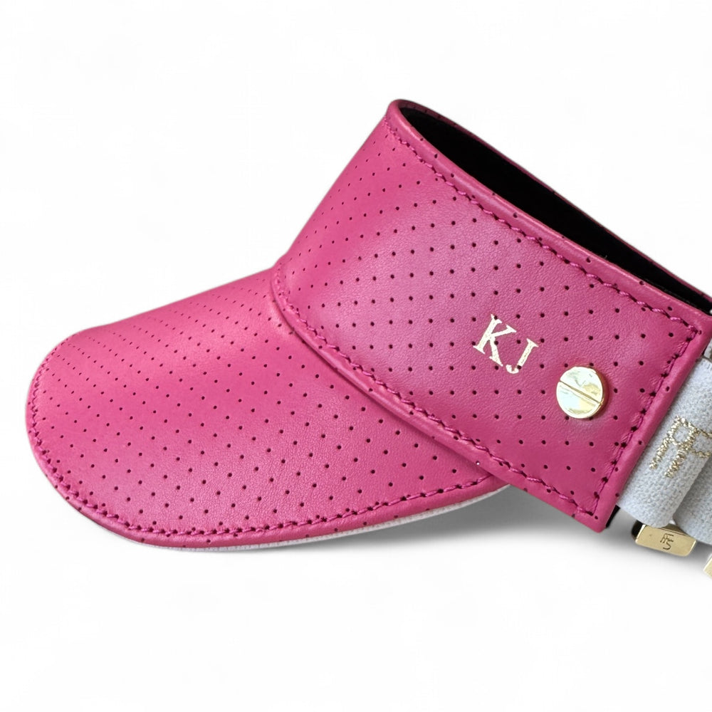 Luxury Leather & Designer Visors - Stylish Sun Visors & Sport Hats