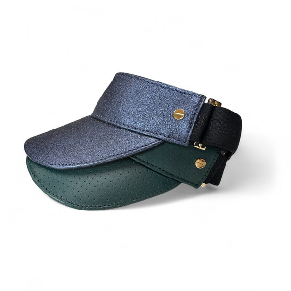Luxury Leather & Designer Visors - Stylish Sun Visors & Sport Hats