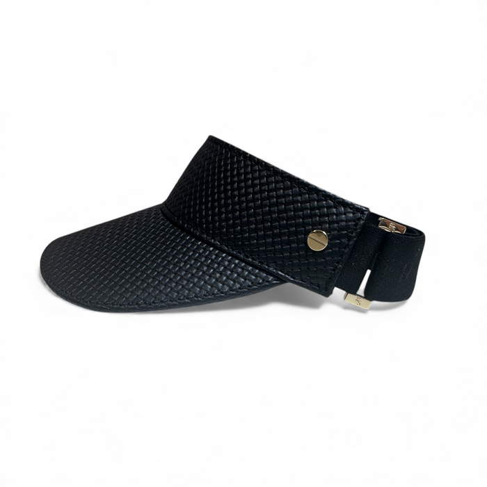 Luxury Leather & Designer Visors - Stylish Sun Visors & Sport Hats