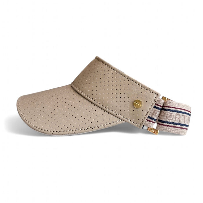 Luxury Leather & Designer Visors - Stylish Sun Visors & Sport Hats