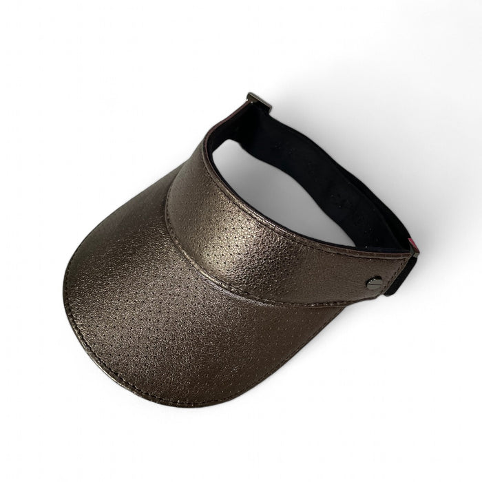 Luxury Leather & Designer Visors - Stylish Sun Visors & Sport Hats